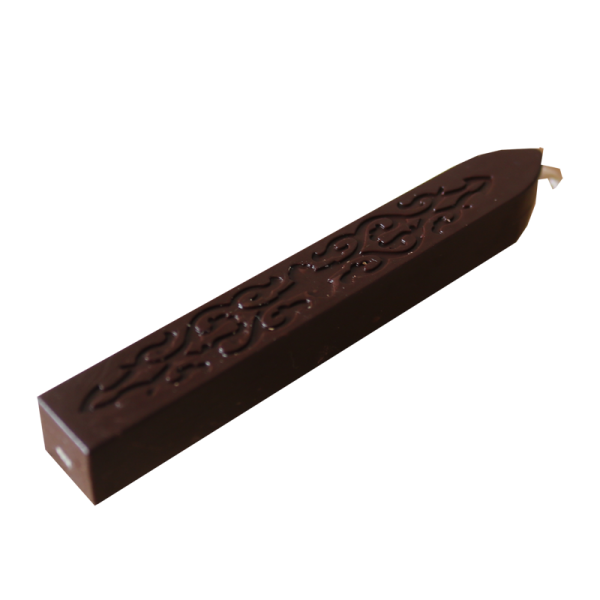 Сургуч с фитилем коричневый почтовый